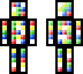 Cubo de rubik | Minecraft Skin