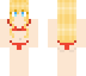 Hinata Tachibana Bikini Senpai | Minecraft Skin