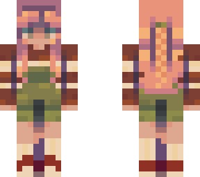 picking peaches | Minecraft Skin