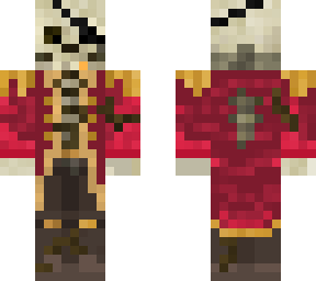 pirate captain | Minecraft Skin