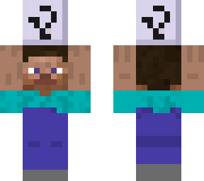 Steve holding USB Charger Block | Minecraft Skin