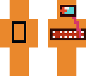 Suspicious orange | Minecraft Skin