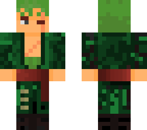 Wano zoro | Minecraft Skin