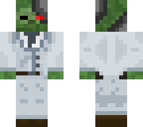 Angelic zombie in a suit | Minecraft Skin