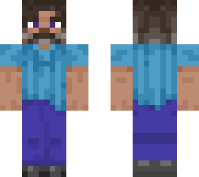 Jack black steve | Minecraft Skin