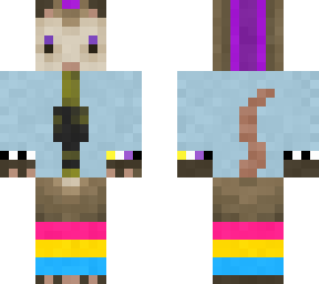 Punk possum (reskin of an existing skin by JellySkyyCat) My Fursona OC ...