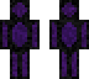 black and purple | Minecraft Skins