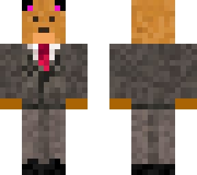 Teddy with suit | Minecraft Skin