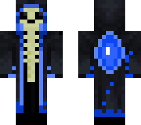 Blue reaper | Minecraft Skin