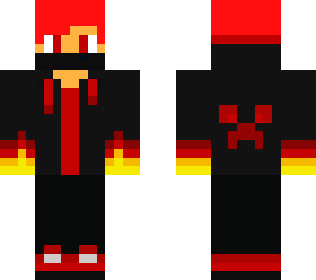 Fire Skin | Minecraft Skin