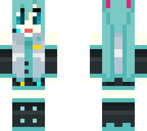 Hatsune Miku | Minecraft Skin
