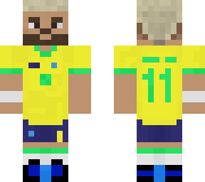 Neymar JR. Brazil | Minecraft Skin