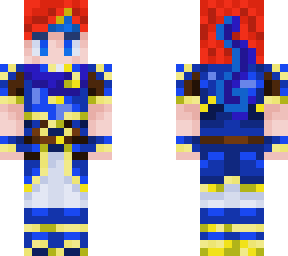 Roy Fire Emblem | Minecraft Skin