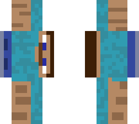 Sideways Steve | Minecraft Skin