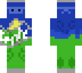 Sprite Man But more buff but i fixxed smt | Minecraft Skin