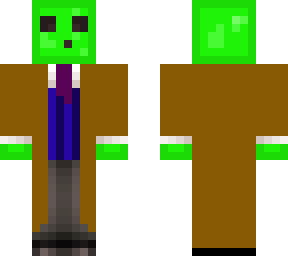 Dr Who Slime | Minecraft Skin