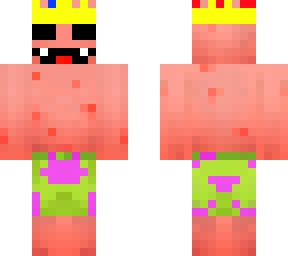 Patrick Star King | Minecraft Skin