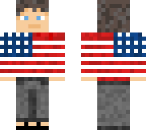 Patriotic Ekul | Minecraft Skin