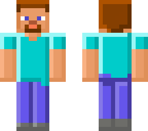 robot steve | Minecraft Skins
