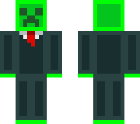 Neon creeper v2 | Minecraft Skin