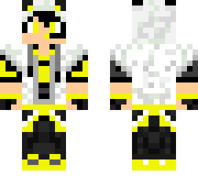 Panda GAMER But yellow | Minecraft Skin