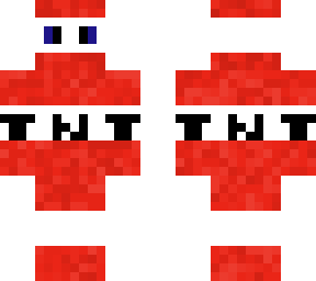 TNT man | Minecraft Skin