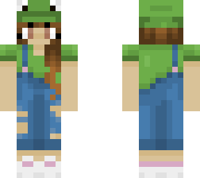 cute frog girl | Minecraft Skins