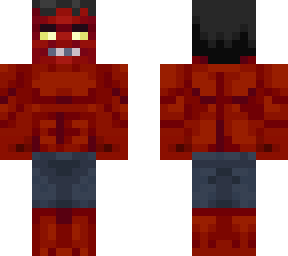 Red Hulk - Xbox360 Marvel Avengers Skin Pack | Minecraft Skin