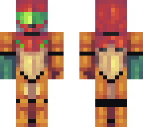 Samus Aran - Varia Suit (Metroid) (REVAMPED) | Minecraft Skin