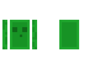 Slime bod template | Minecraft Skin
