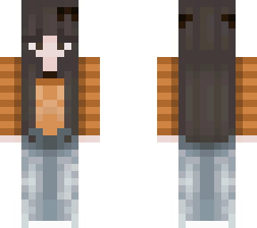 updated version of the fall girl | Minecraft Skin