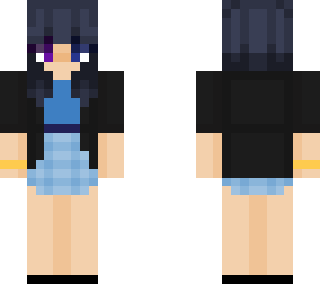 blue roses | Minecraft Skin