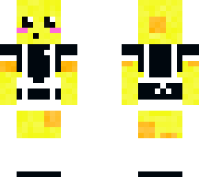 cheese skin maid outfit | Minecraft Skin