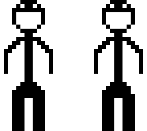 Gangster stickman | Minecraft Skin