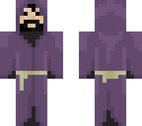 Coal wearing Mina from Noita's robes | Minecraft Skin