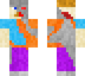 cyborg steve | Minecraft Skin