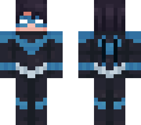 Nightwing (with armor) | Minecraft Skin