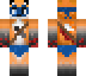 Zorty el zorro 2.0 | Minecraft Skin