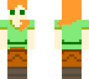 Alex From Blue Monkey Animation | Minecraft Skin