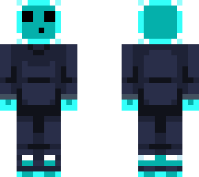 Blue slime defectt | Minecraft Skin