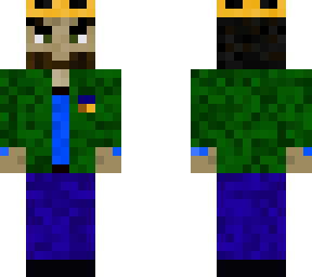 Blue Variant Green Jacket | Minecraft Skin