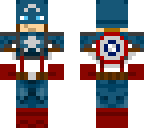 Captian america | Minecraft Skin
