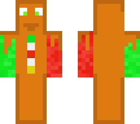 gingerbread man | Minecraft Skin