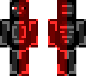 Red Vesperian Mutant founder | Minecraft Skin