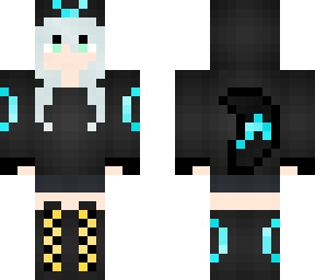 shiny umbreon | Minecraft Skins
