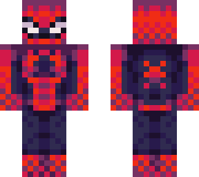 purple spider man | Minecraft Skins