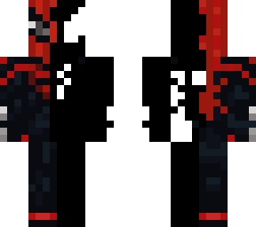 Symbiote spider man | Minecraft Skin