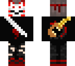 woolfaze is now a guitarist | Minecraft Skin