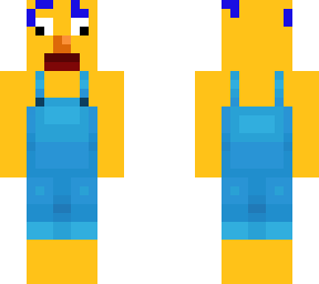 yellow guy dhmis | Minecraft Skin