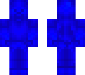 Elder Blue Steve | Minecraft Skin